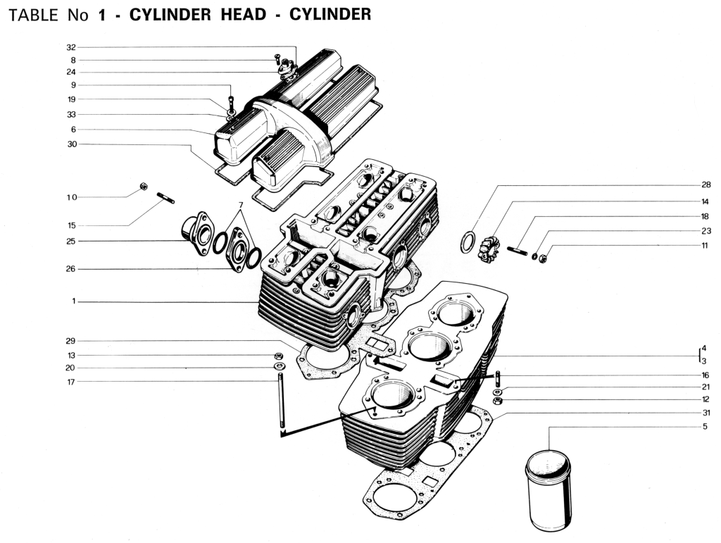 1f 1000 3C Parts Diagrams. New version from 1975 Manual – International ...